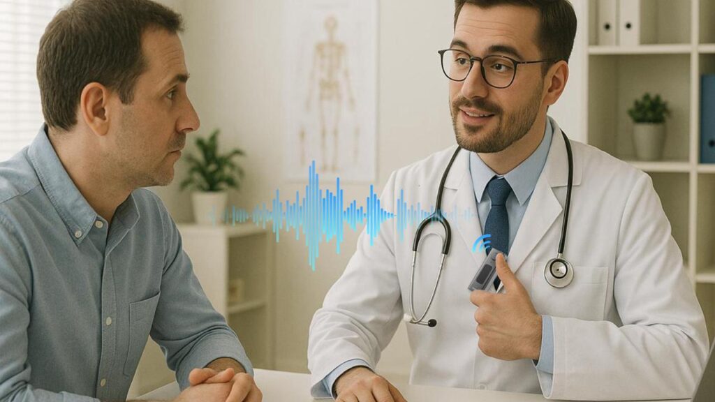 Voice-Enabled AI Scribe Hardware for Doctors: Restoring Human Connection in Healthcare - GMIC.AI
